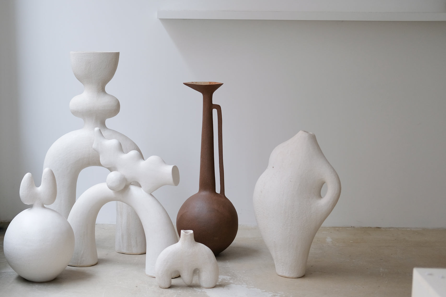 Les céramiques de Noe Kuremoto chez Brutal Ceramics