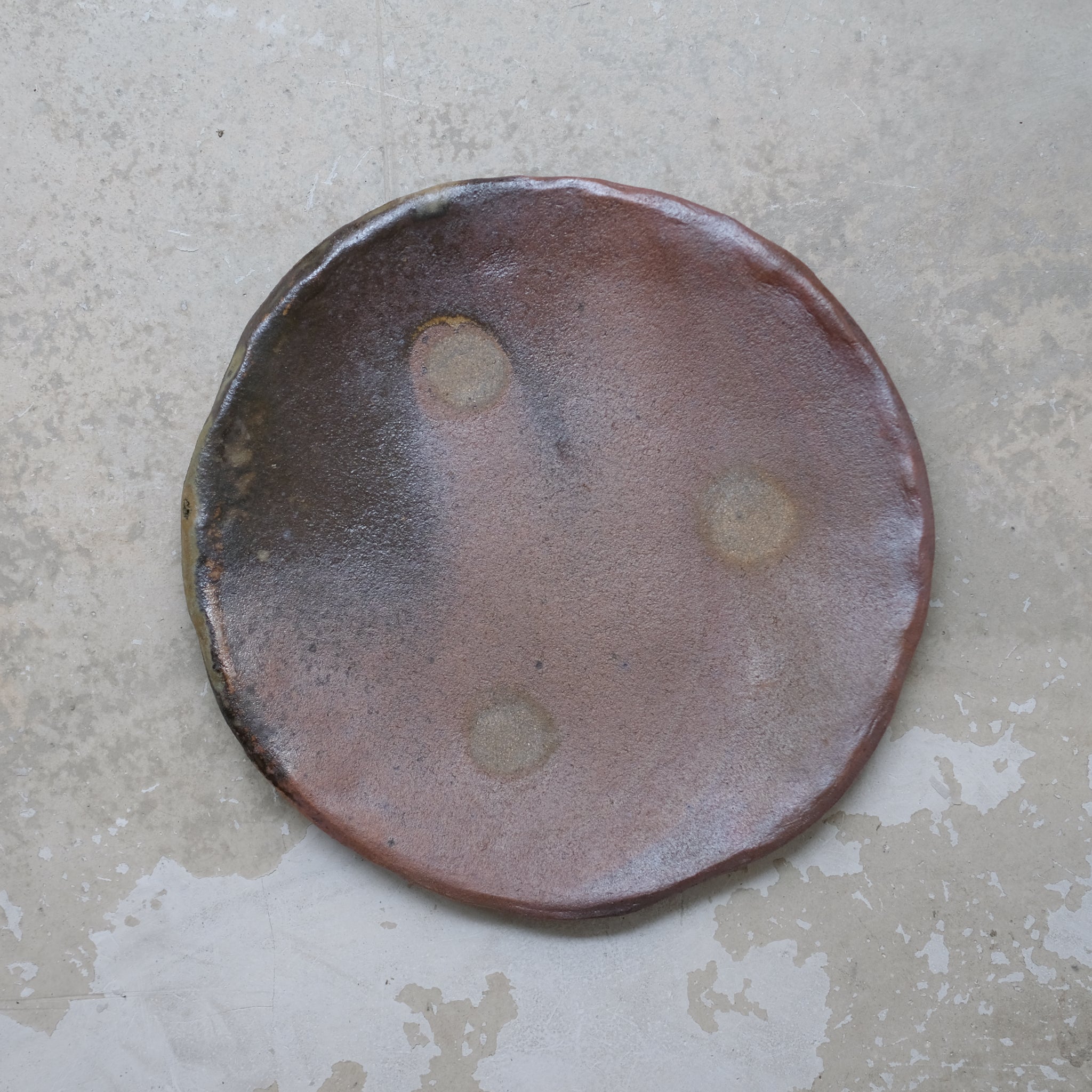 Plate D24cm in wood cooking stoneware 140ml - orange by David Whitehead ...