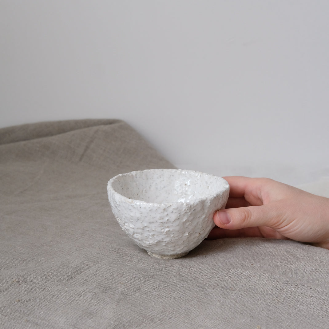 Stoneware bowl by Mathilde Martin at Brutal Ceramics